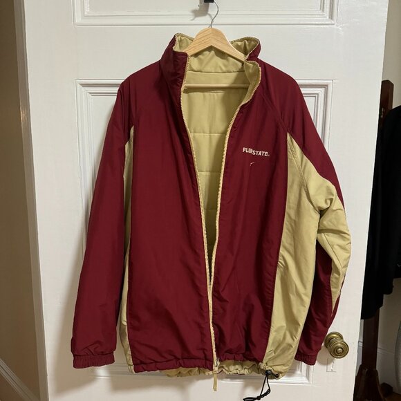 Nike | Jackets & Coats | Reversible Nike Fsu Winter Coat | Poshmark